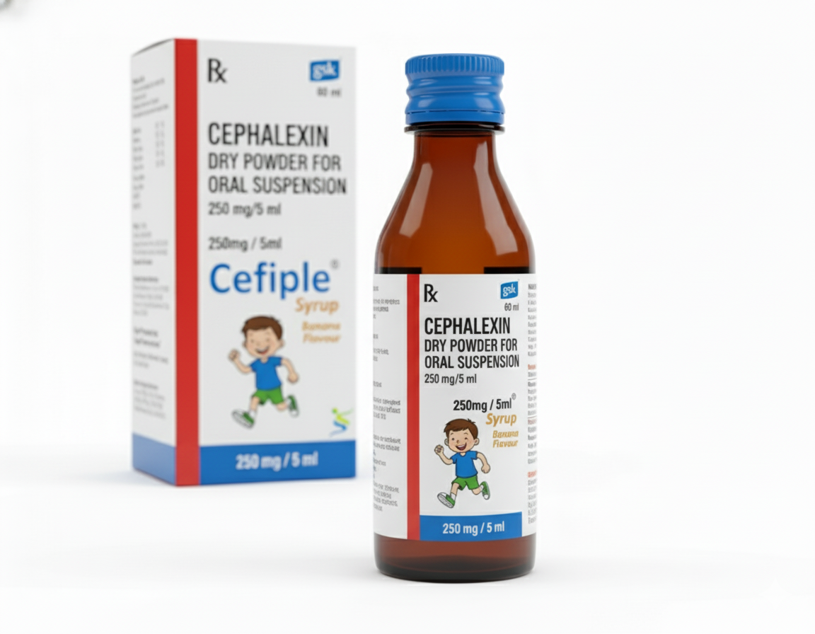 CEPHALEXIN DRY POWDER FOR ORAL SUSPENSION - Staple Pharmaceuticals