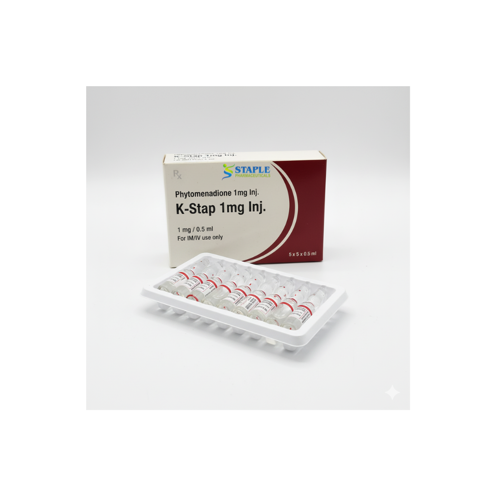 phytomenadione 1mg injection - Staple Pharmaceuticals