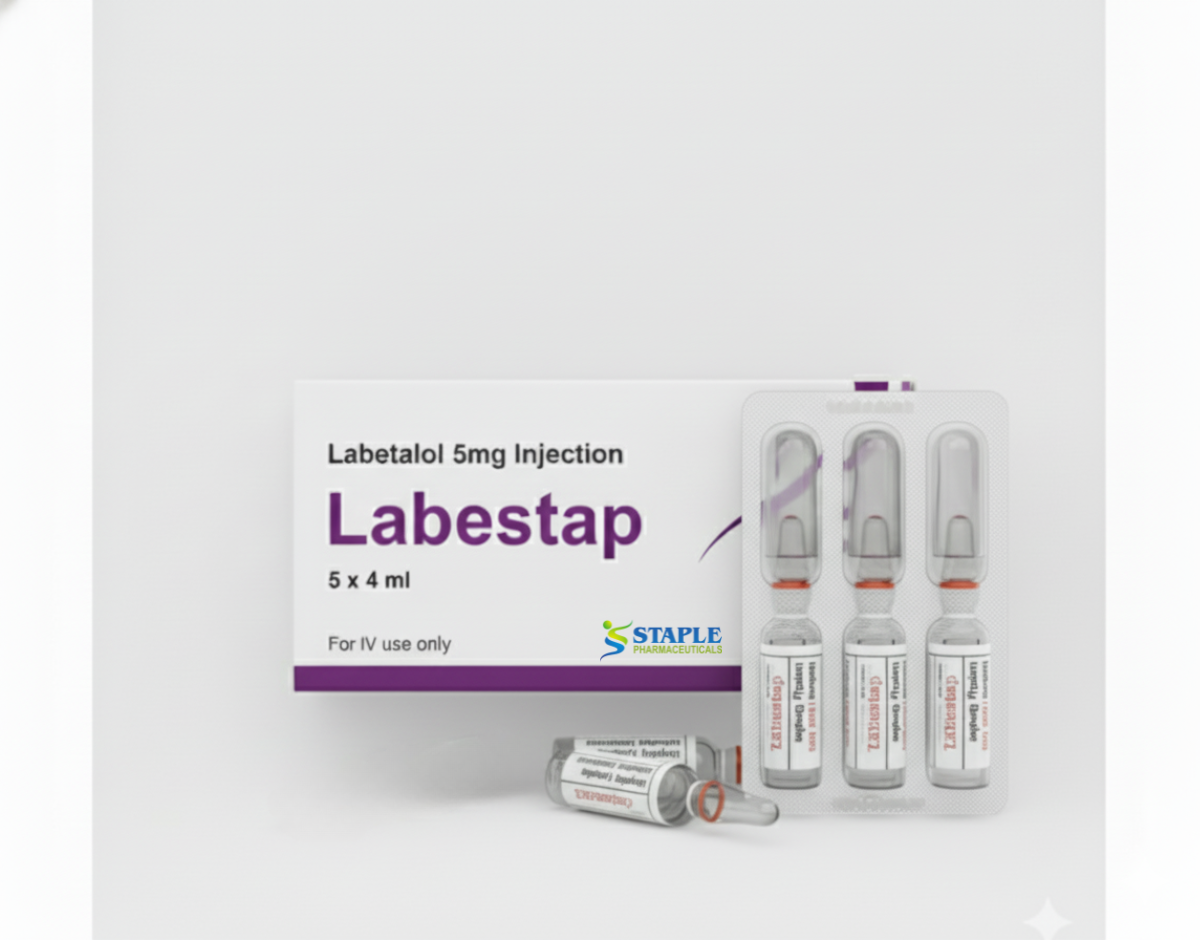 Labetalol 5mg injection - Staple Pharmaceuticals