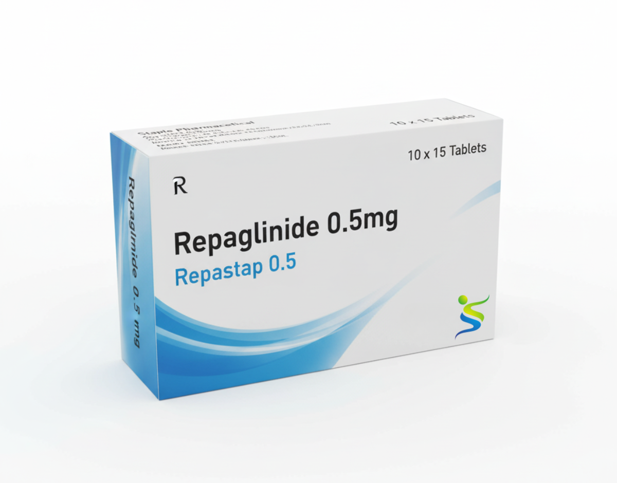 Repaglinide 0.5mg - Staple Pharmaceuticals