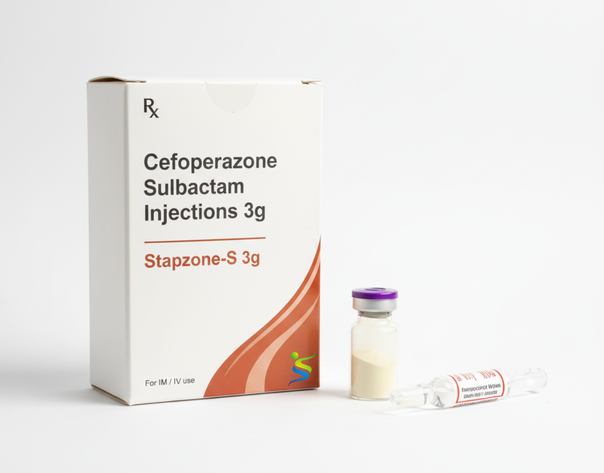 Cefoperazone sulbactam injection - Staple Pharmaceuticals